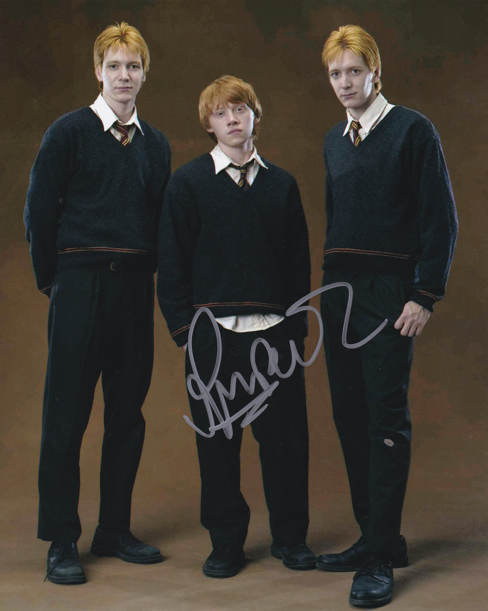 Rupert Grint signed 20x8 in Silver Harry Potter – Showmasters Comic Con ...
