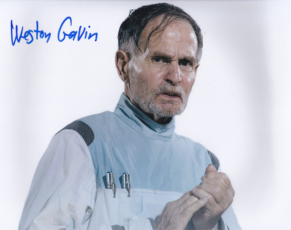 Weston Gavin 10x8 signed in Blue - Star Wars Rogue One – Showmasters ...