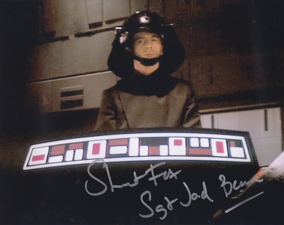 Stuart Fox 10x8 signed in Silver Star Wars Return of the Jedi ...