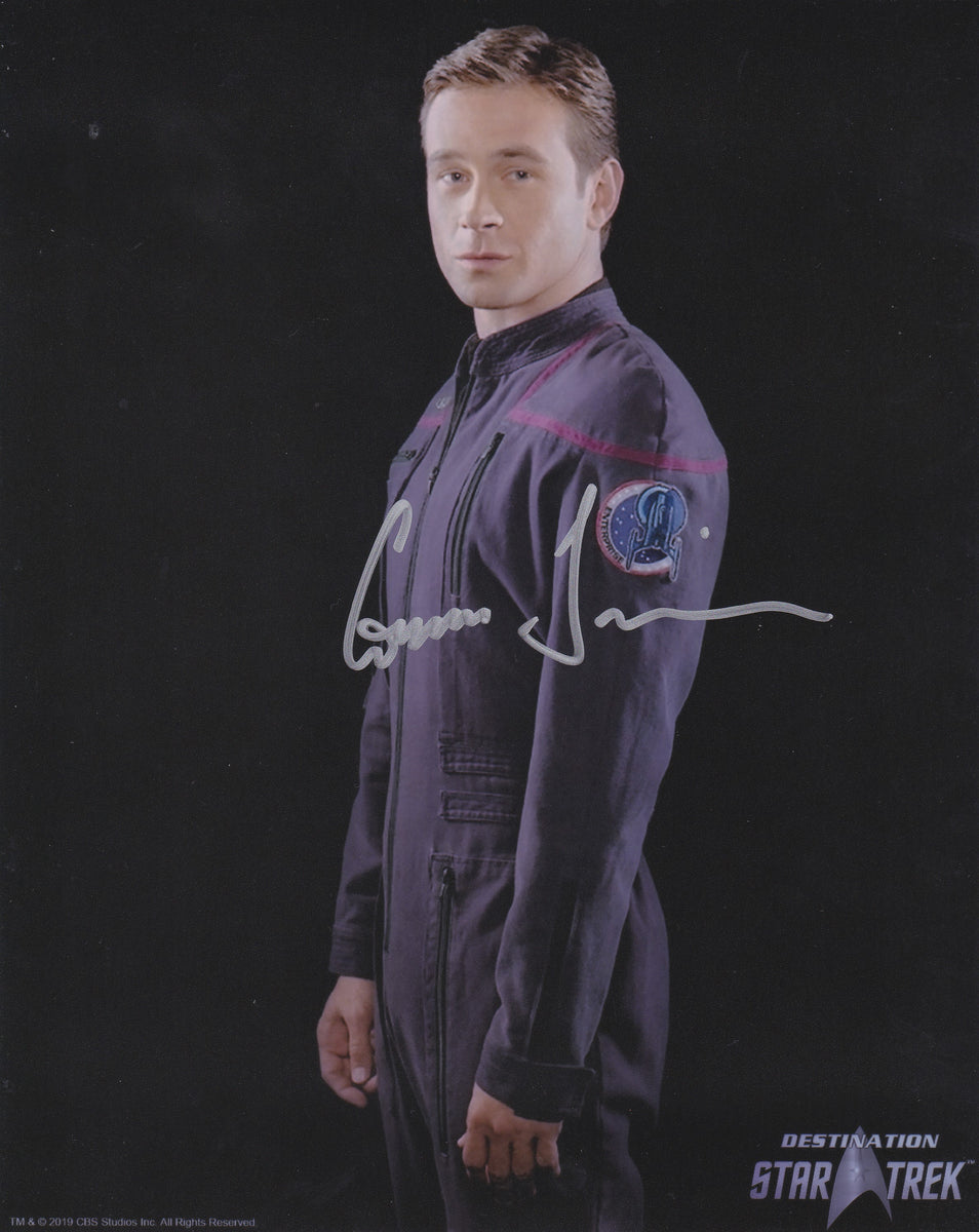 Connor Trinneer 10x8 signed in silver Star Trek – Showmasters Comic Con ...