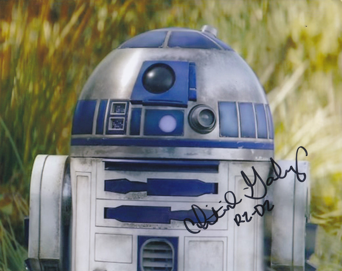 Christine Galey 10x8 signed in black Star Wars Book of Boba Fett ...