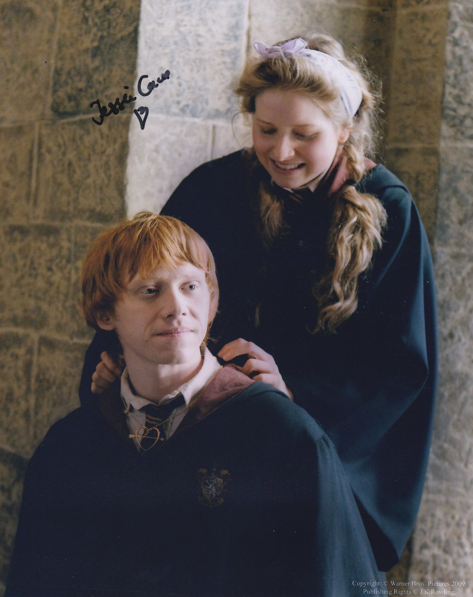 Jessica Cave 10x8 signed in Black Harry Potter – Showmasters Comic Con ...