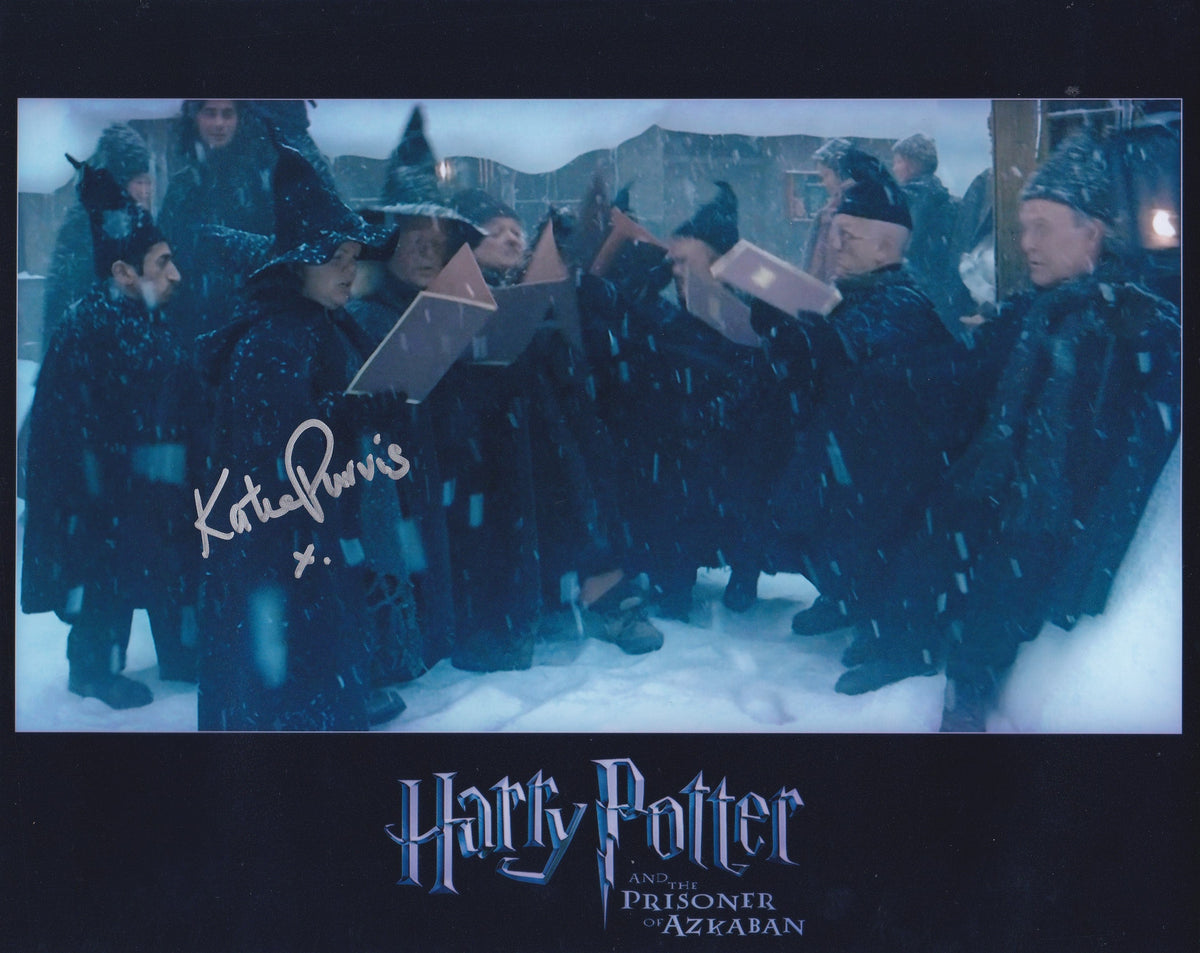 Katie Purvis 10x8 signed in silver Harry Potter – Showmasters Comic Con ...