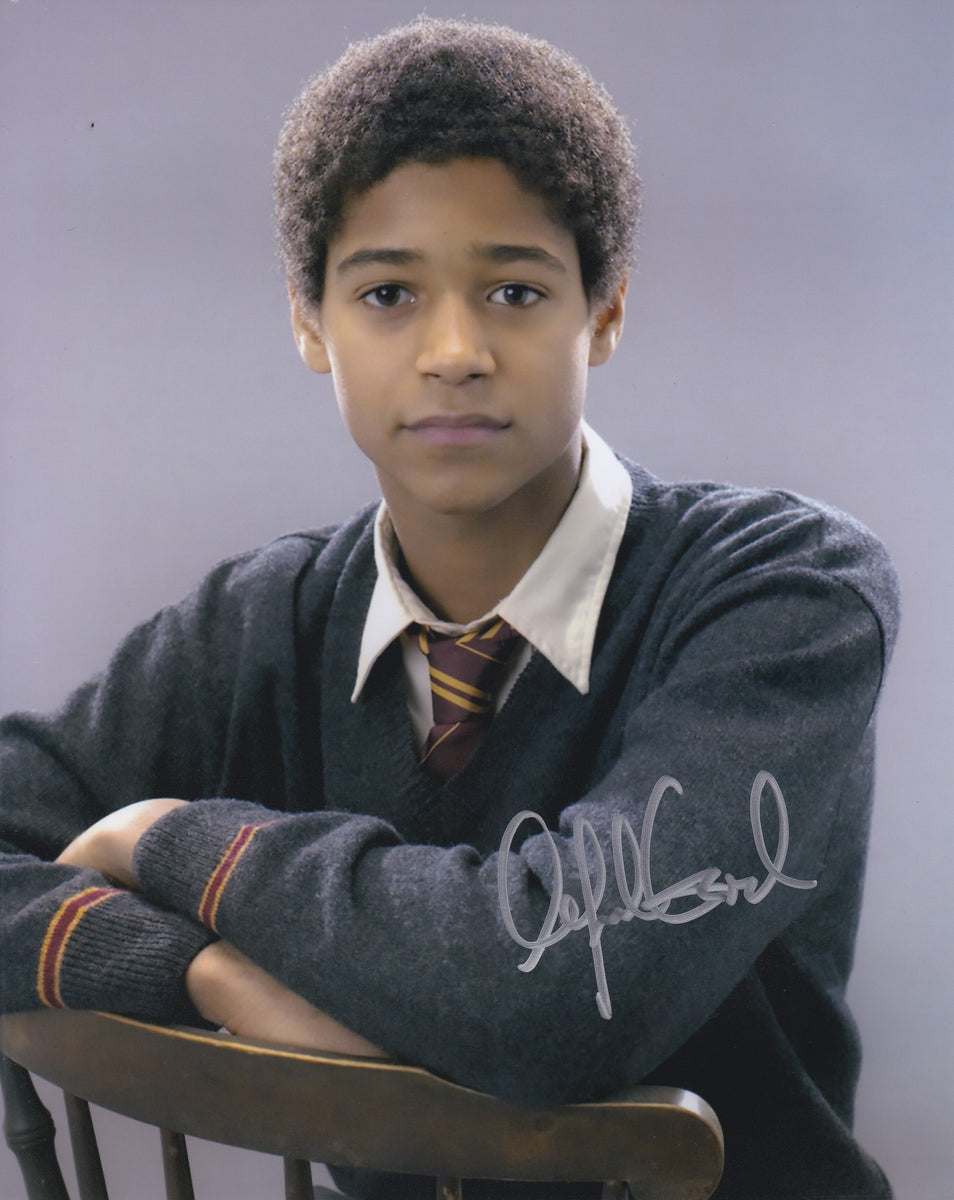 Alfie Enoch 10x8 signed in Silver Harry Potter – Showmasters Comic Con ...