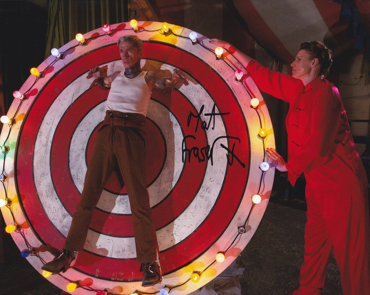 Matt Fraser 10x8 signed in Black AHS – Showmasters Comic Con Official ...