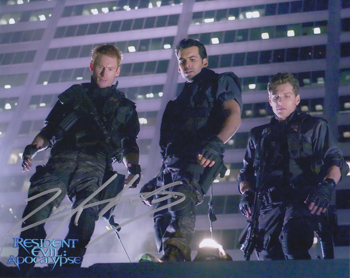 Zack Ward 10x8 signed in Silver Resident Evil – Showmasters Comic Con ...