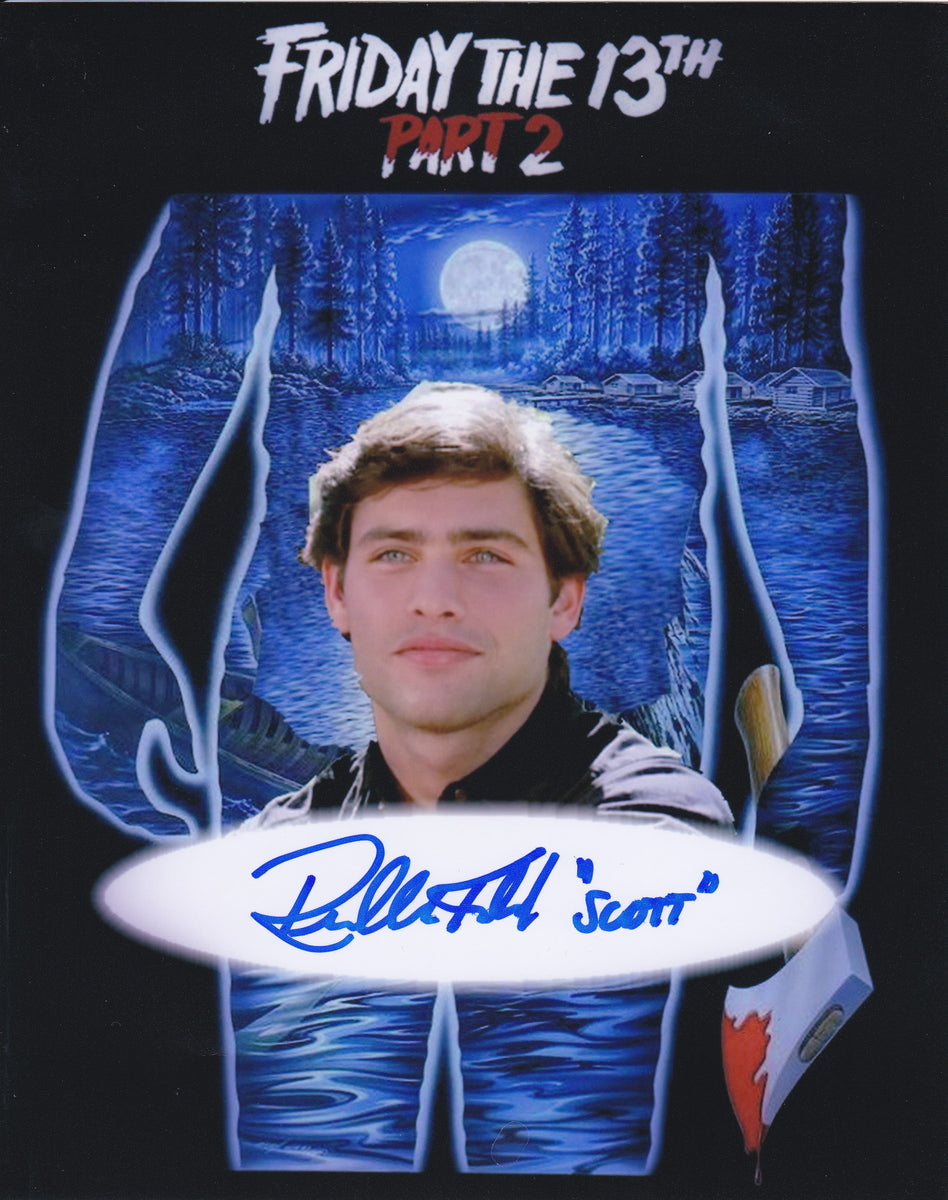Russell Todd 10x8 signed in Blue Friday The 13th – Showmasters Comic ...