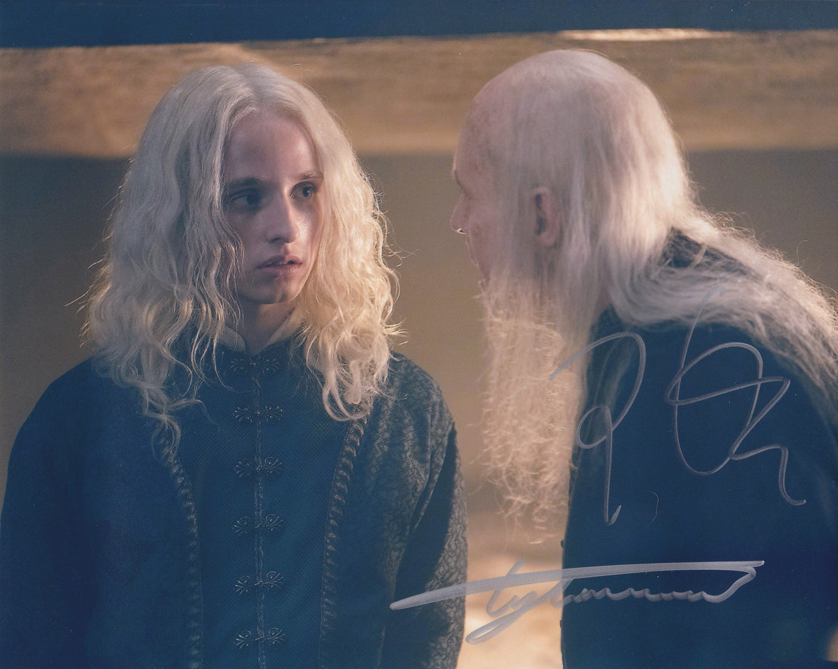 Paddy Constantine And Ty Tennant 10x8 signed in Silver House Of The Dr ...