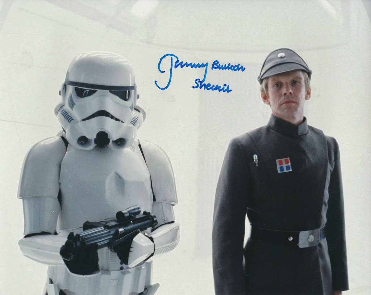 Jeremy Bulloch 10x8 signed in Blue Star Wars – Showmasters Comic Con ...