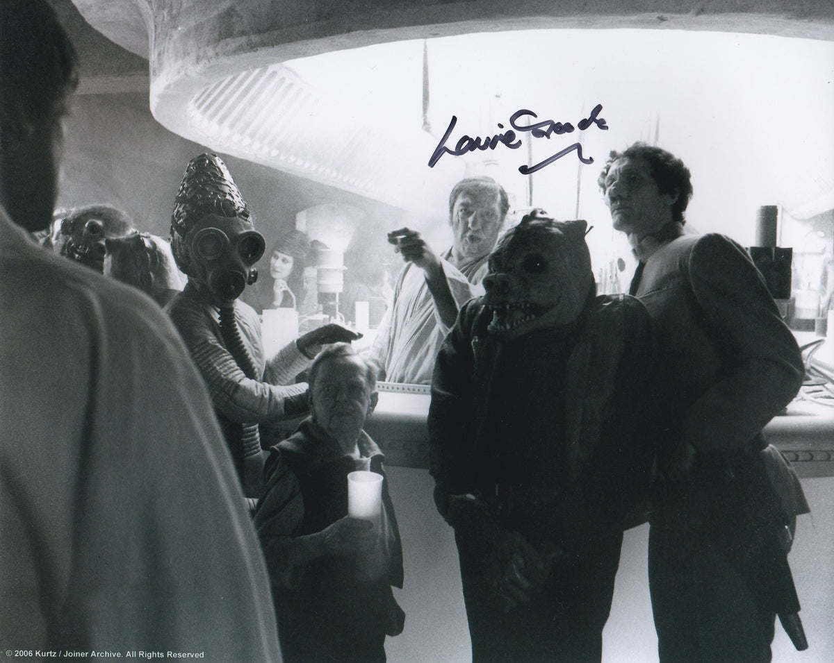 Laurie Goode signed in Black A New Hope Star Wars – Showmasters Comic ...